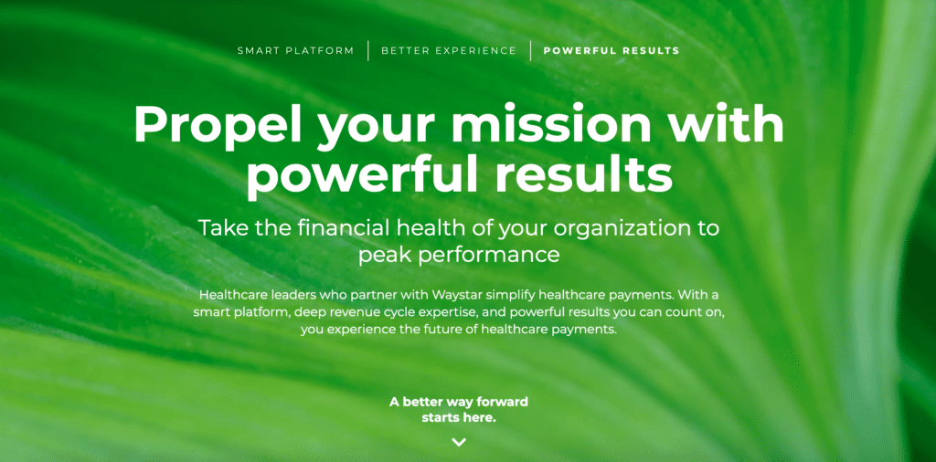 Powerful results for your healthcare revenue cycle | Waystar