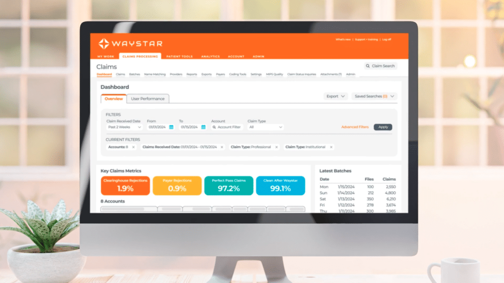 Waystar AltitudeAI™: Elevate productivity + precision in healthcare payments | Waystar